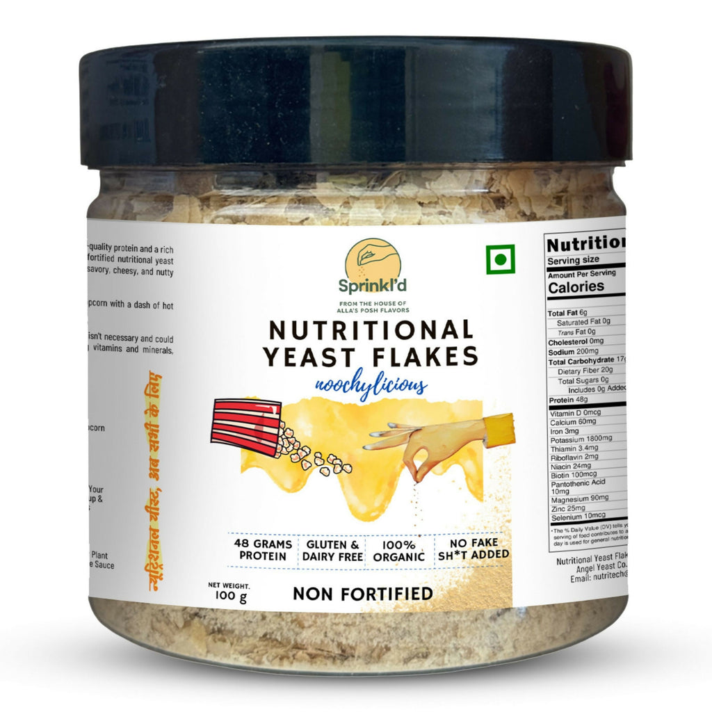 Alla's Posh Flavors Non Fortified Nutritional Yeast Flakes Gluten-Free ...